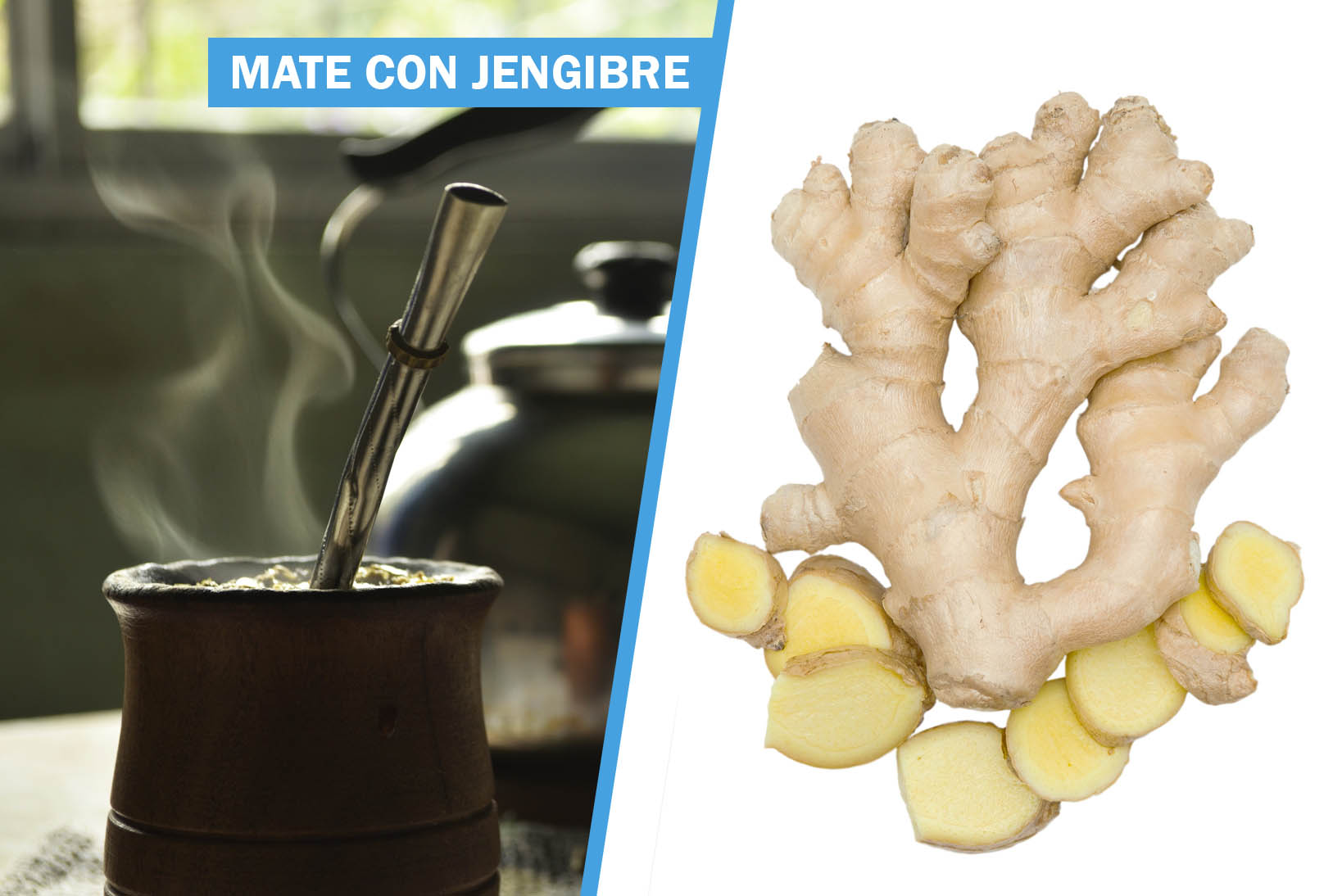 MATE CON JENGIBRE: RECETA Y TODO LO QUE HAY QUE SABER